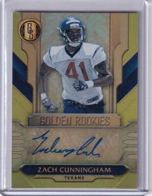ZACH CUNNINGHAM 2017 Gold Standard Golden Rookies Autograph #35 127/149 ...