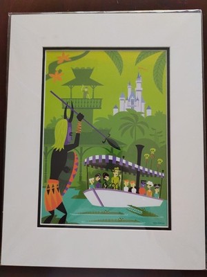 Shag Disney Wonderground Gallery Jungle Cruise Print New! No Reserve ...