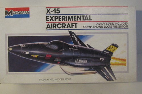 Monogram X-15 Experimental Aircraft model 1987 open box 5908 | eBay