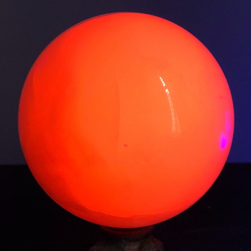 1675g PINK MANGANO Calcite Sphere Glow UV Reactive Natural Stone AK53 ...