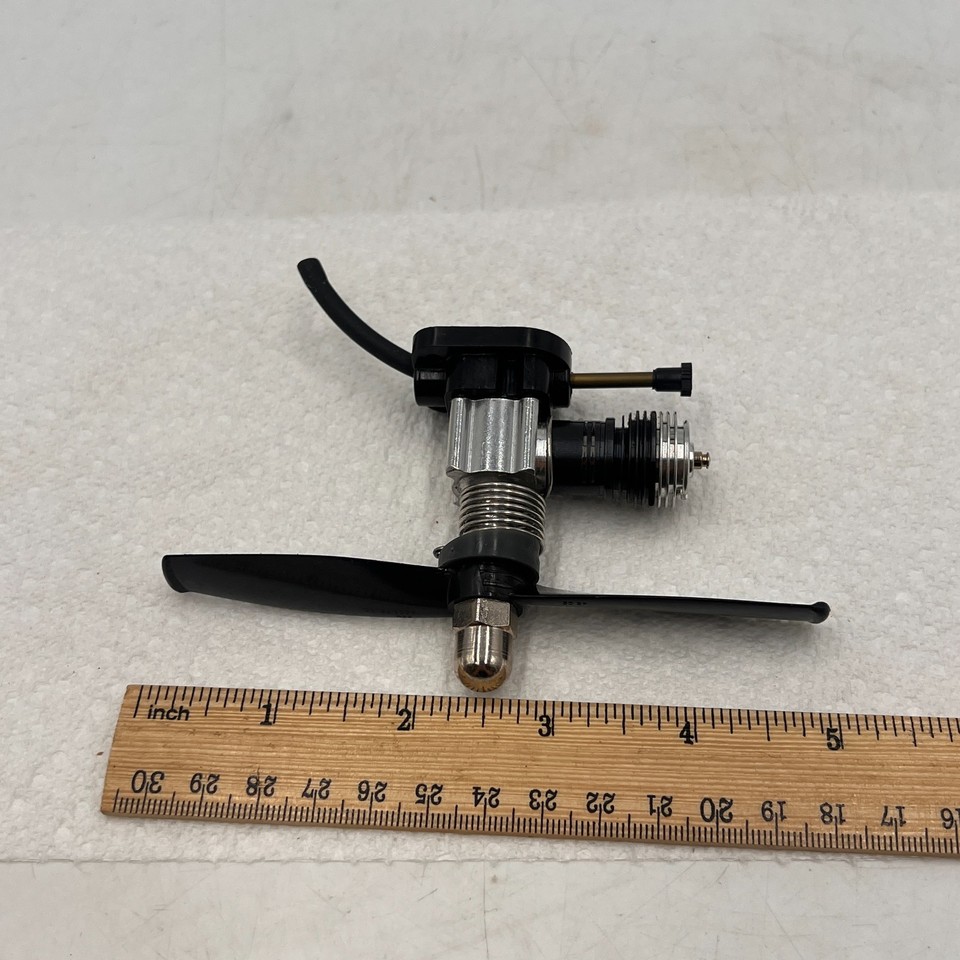 Cox RC Model Airplane engine Black Silver | eBay