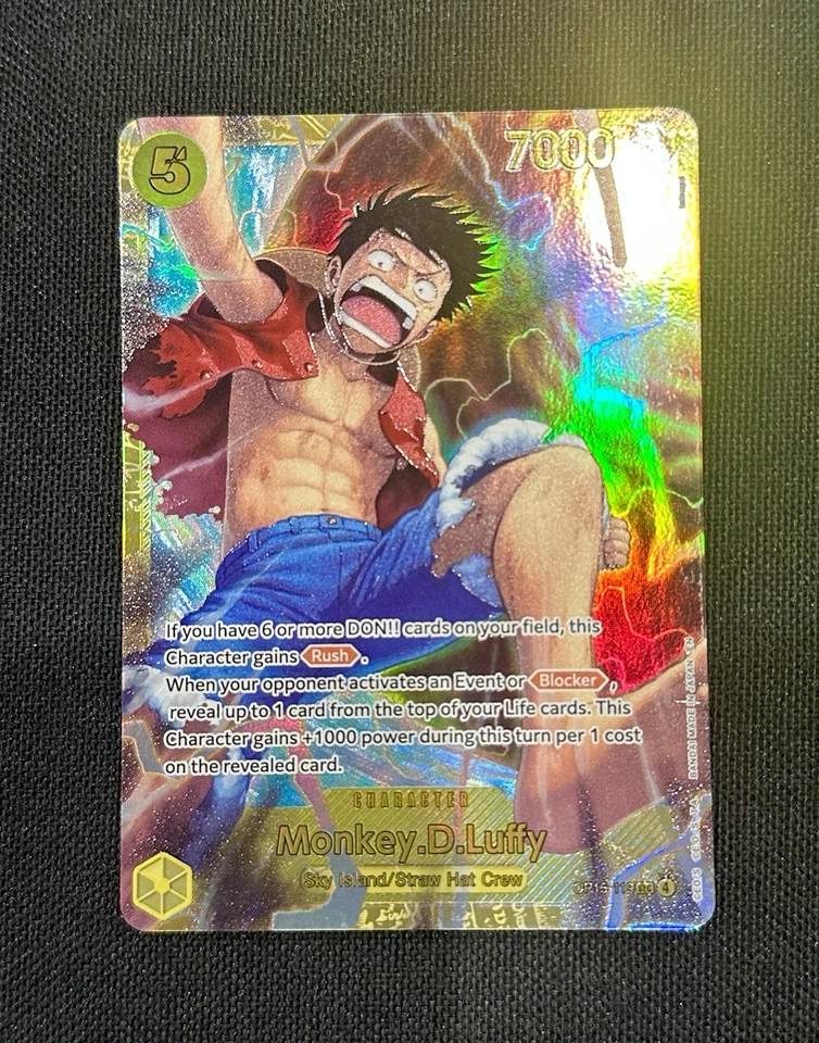 Monkey.D.Luffy OP15-119 Adventure on Kami's Island for sale | eBay