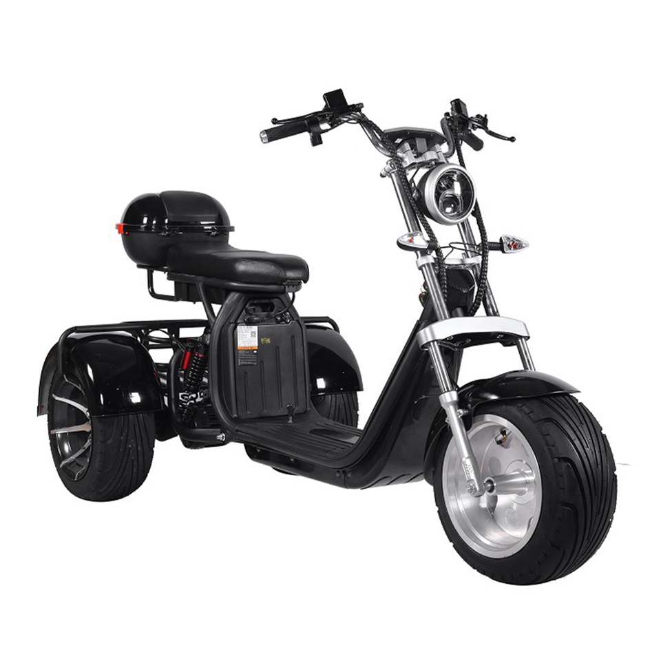 3 Wheels Off Road Electric Scooters Electric Tricycle Adult 3000W 60KM ...