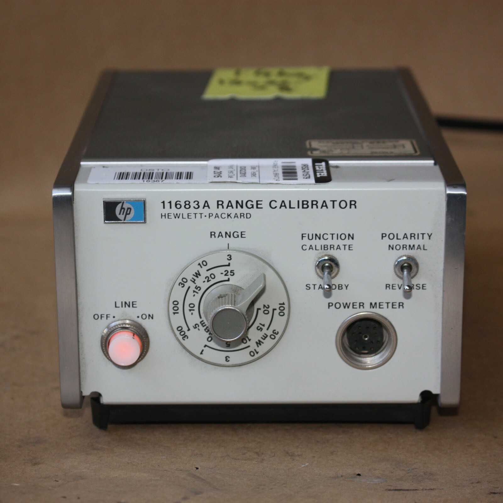 HP Hewlett Packard Keysight Agilent 11683A Power Meter Range Calibrator ...