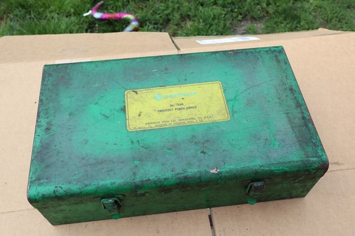Greenlee No.7646 Knockout Punch Driver Set 783310347576| eBay