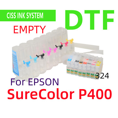 Refillable Empty Cis ciss ink system for SC P400 Printer DTF Printing ...