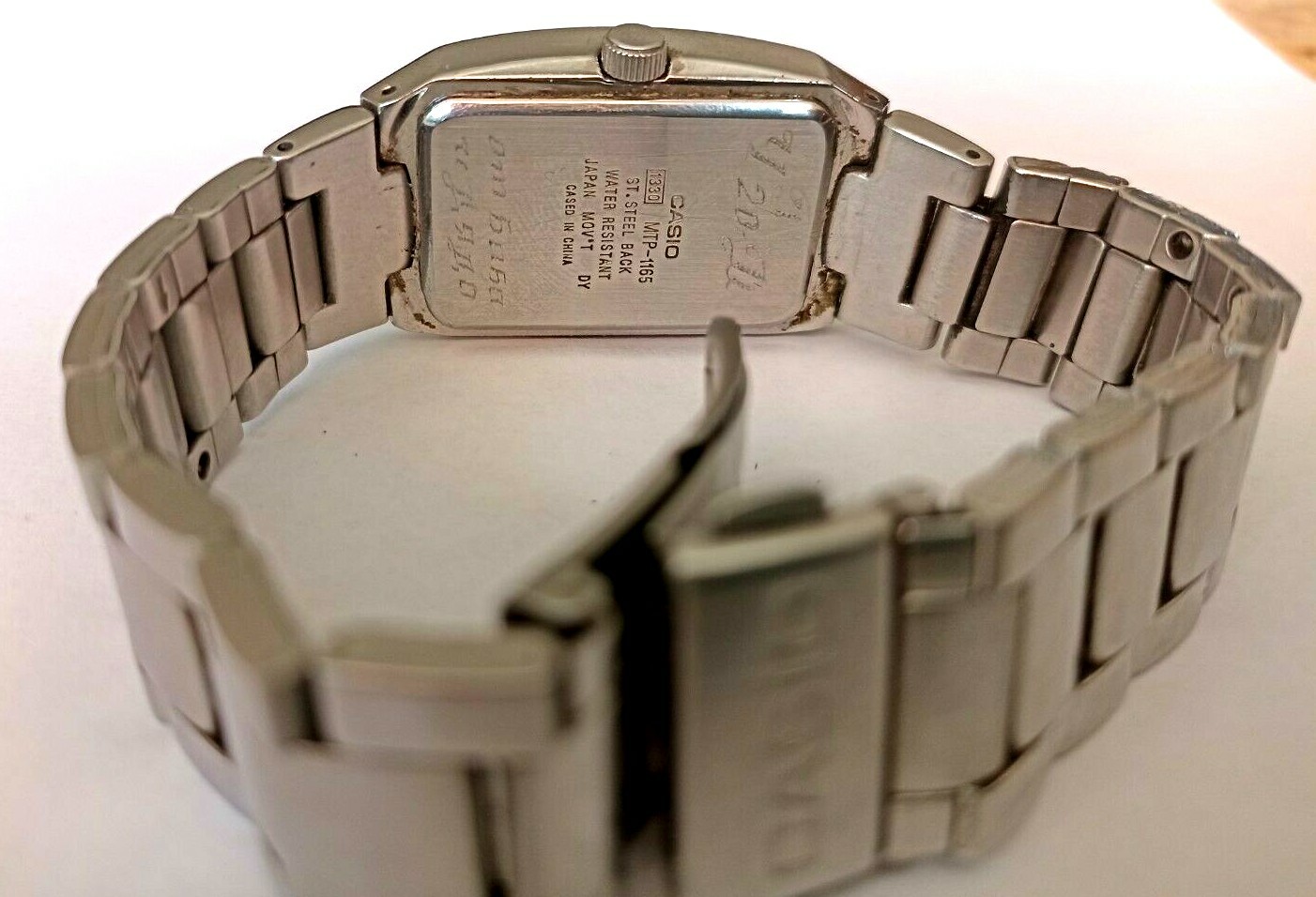 Casio MTP-1165 Mens Watch Stainless Steel Quartz Movement Miota Japan ...