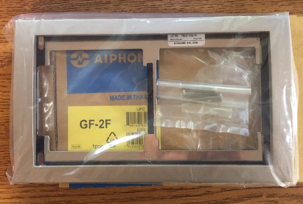 Aiphone GF-2F Two-Module Front Frame for GF and GT Series Modular Multi ...