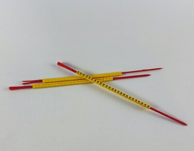 10 Stk. Weidmüller Leitermarkierer CLI R 02-3 GE/SW M gelb 0560001622 ...