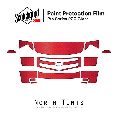 Chevrolet Silverado 1500 2007-2013 3M PRO Series PreCut Paint ...