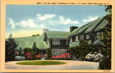 "In the Oaks" Residence of Mrs. F.S. Terry, Black Mountain, N.C ...