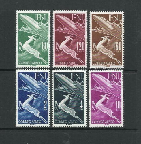 IFNI SPAGNA 1953 NUOVO MINT MNH EDIFIL 89-94 SCOTT C50-C55 AEREO LOTTO ...