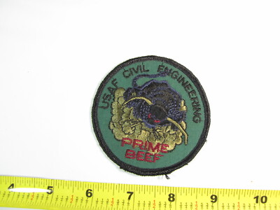 US Air Force Civil Engineering Prime Beef Subdued Uniform Patch S4B | eBay