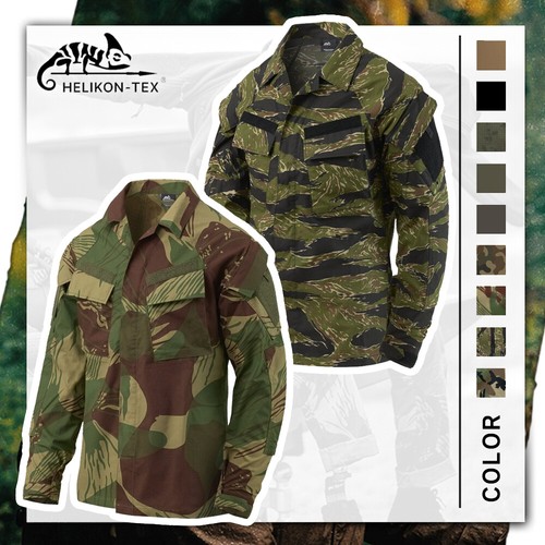 Tactical Shirt Helikon Tex RAID Combat Field Jacket Tiger Stripe ...