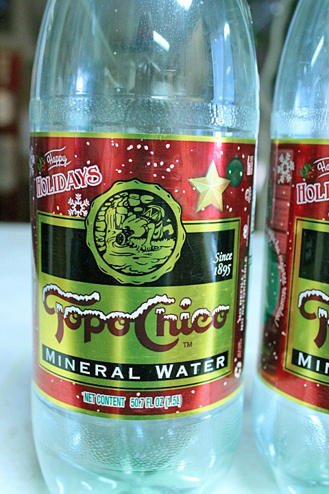 vintage empty TOPO CHICO MINERAL WATER 1.5 Liter BOTTLE LOT Happy ...