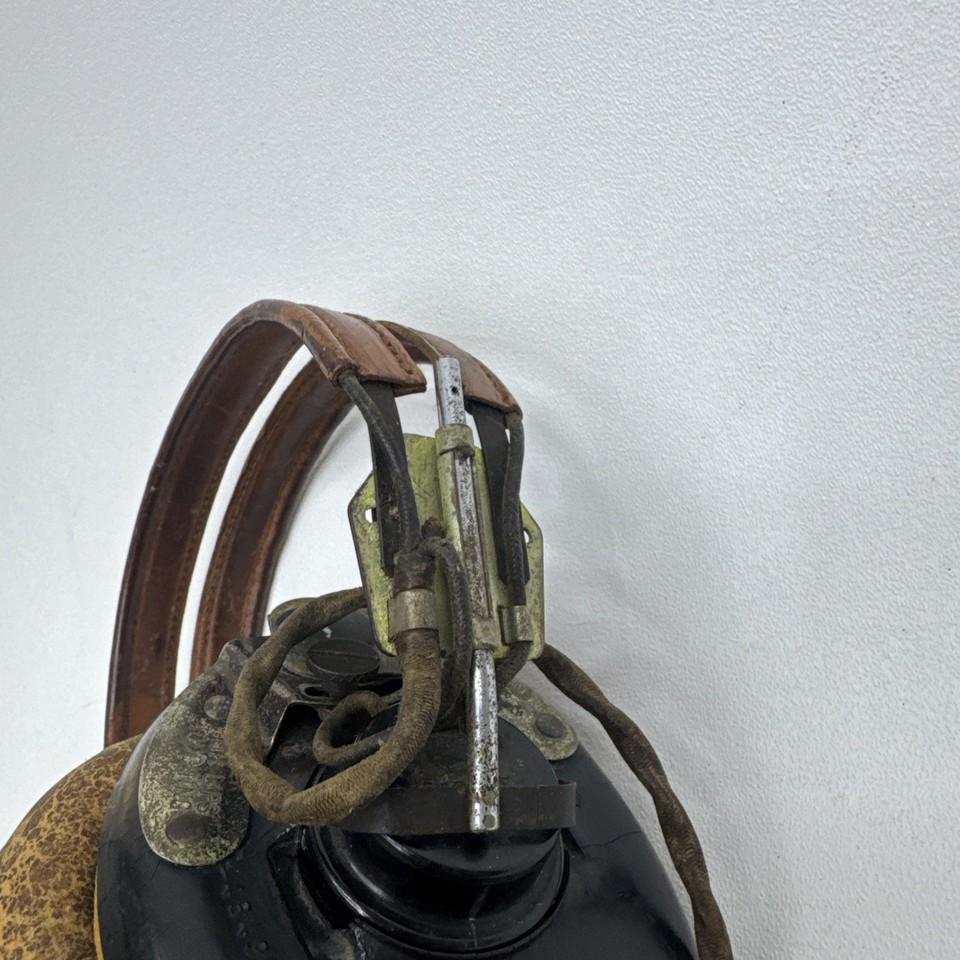 WWII US ARMY SIGNAL CORPS ANB-H1 RADIO HEADSET HEADPHONES | eBay