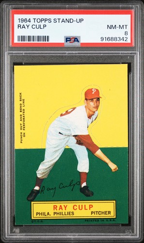 1964 TOPPS STAND-UP RAY CULP PSA 8 | eBay