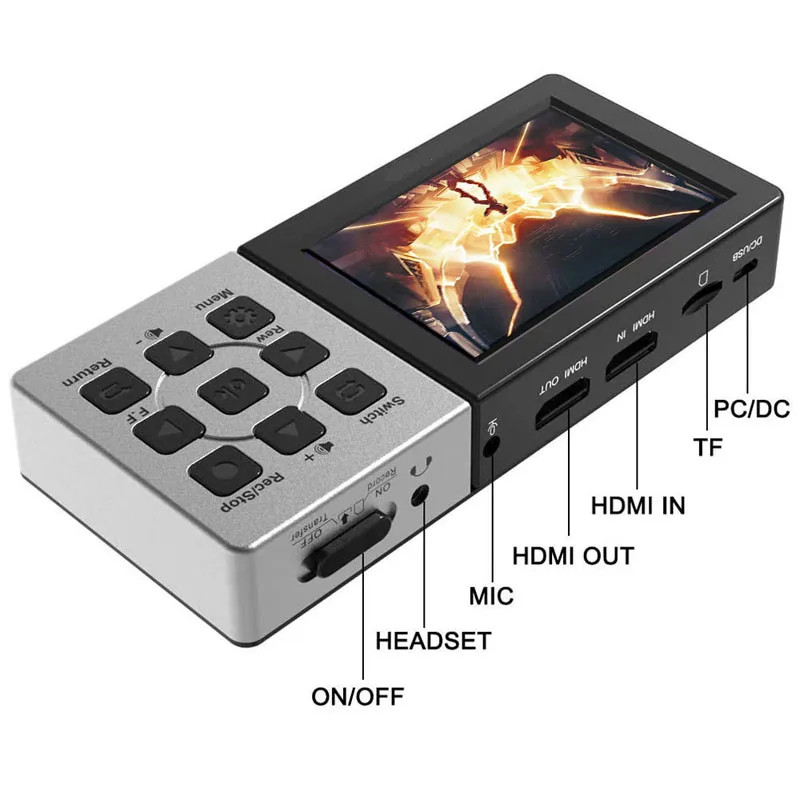 Ezcap 273 Video Recorder Box 1080P HDMI Video Capture Card Screen Play ...