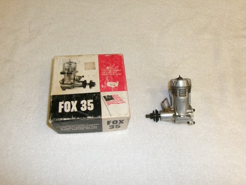 Vintage Fox RC Remote Control Airplane Engine w/Box | eBay