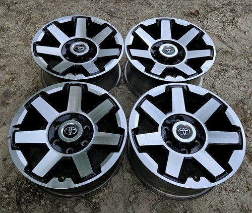 GENUINE 17" Toyota TRD Factory Machined Black Rim OEM Wheel 2007 ...