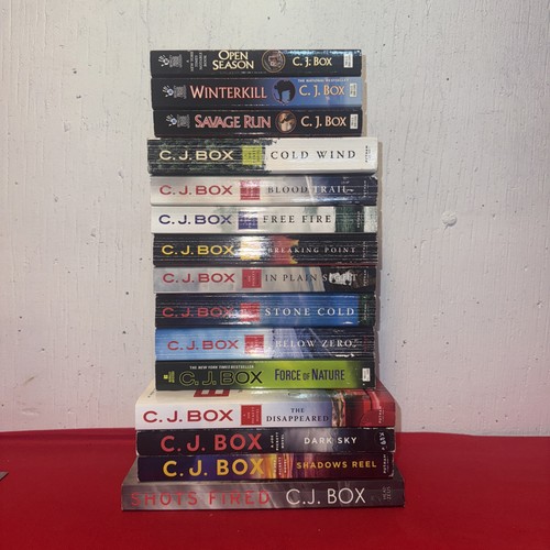 C.J. Box Lot Of 15 Paperbacks Crime/ Mystery Joe Pickett | eBay