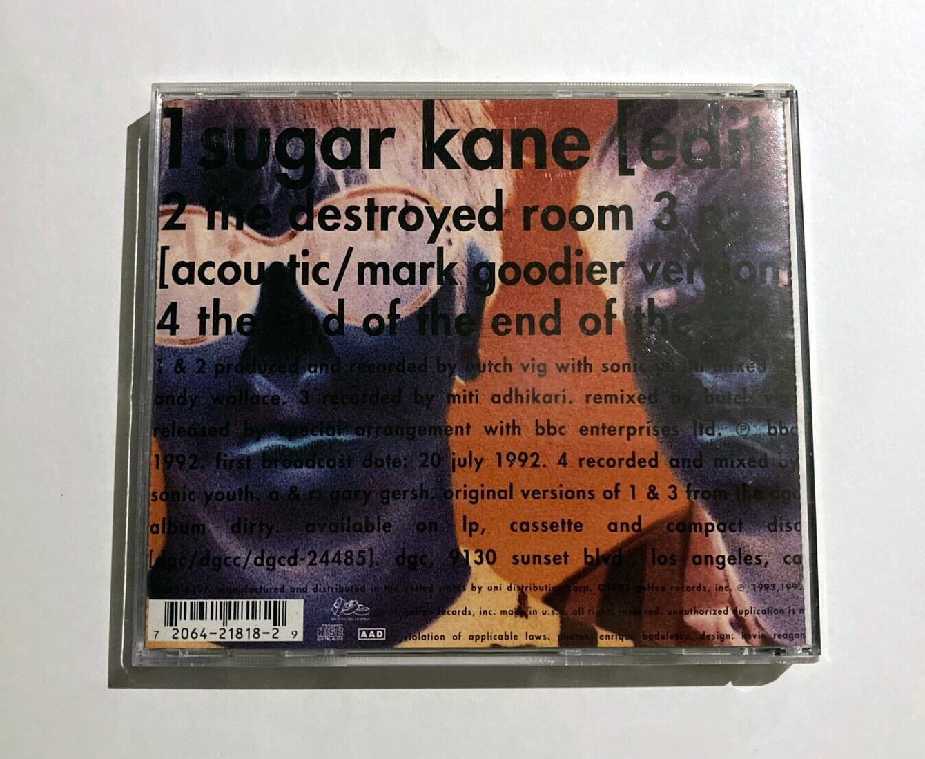 Sonic Youth: Sugar Kane - 1993 Noise Rock Band - RARE CD Single | eBay