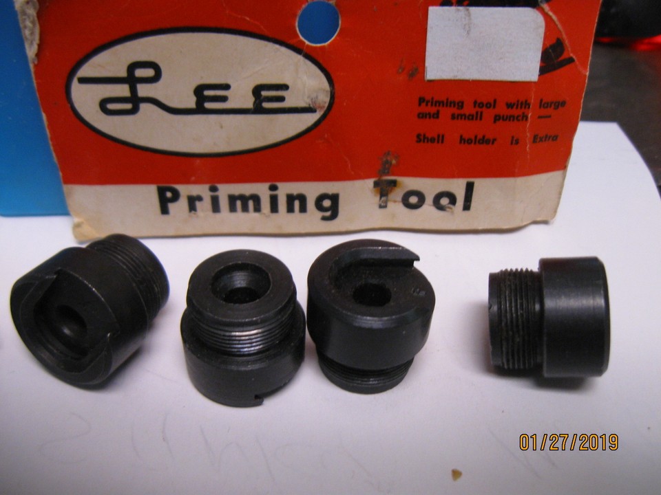 Scarce Shellholders Rods & Springs Lee Old Style Hand Priming Tool ...