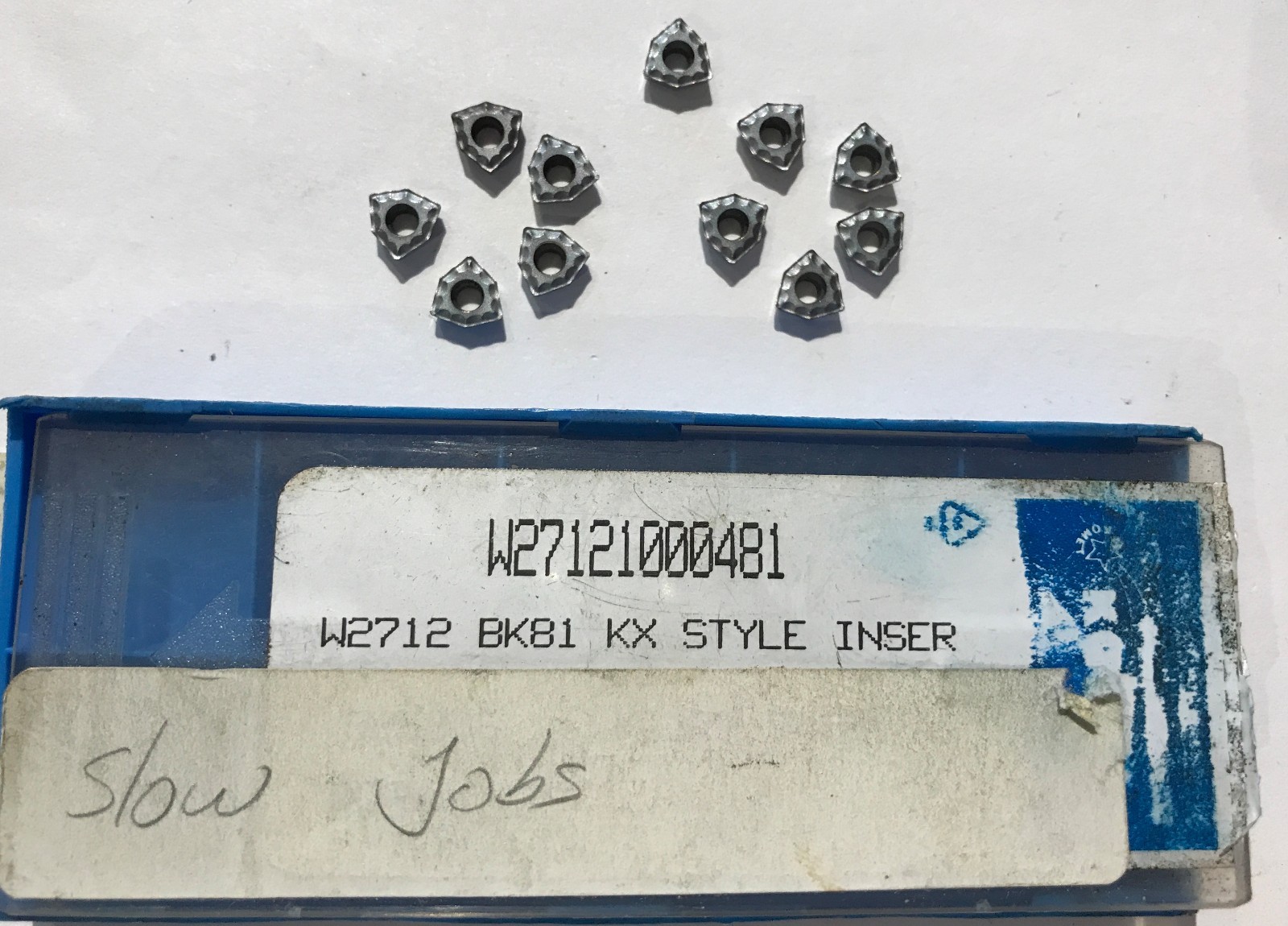KOMET Carbide Inserts: - W27121000481 BK81 KX - Qty 11 NEW | eBay