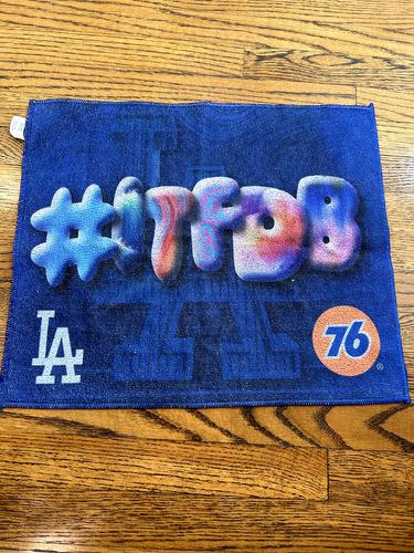 2024 NLDS Game 1 ITFDB Dodger Rally Towel It’s Time For Dodgers ...