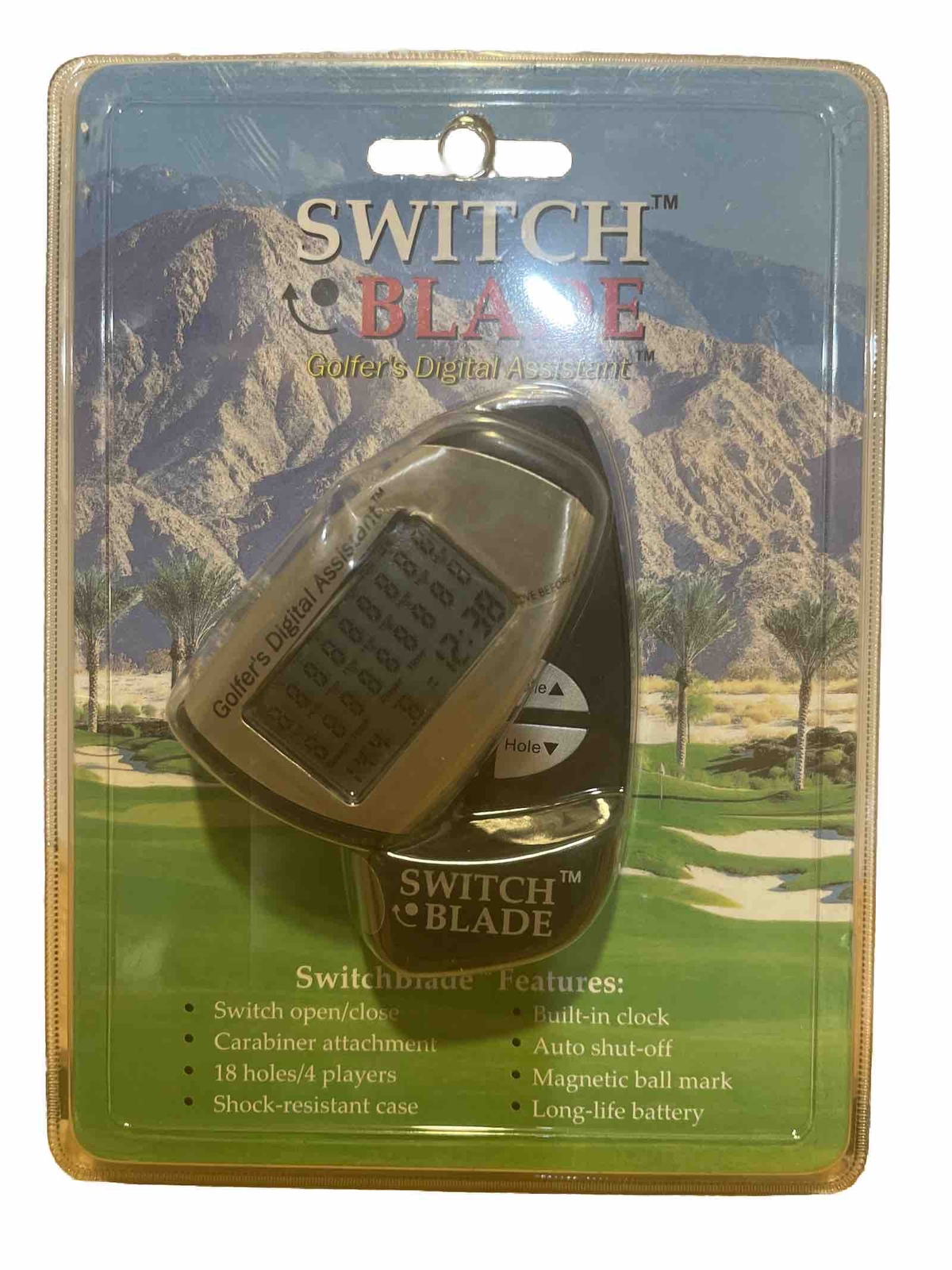 NEW! Switch Blade Digital Golf Assistant by Photon - Clock-Score Keeper ...