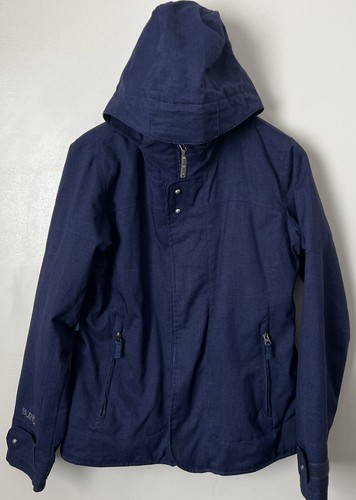 Women's BURTON DryRide Jacket Snow Ski Snowboard Coat Blue Gray Jet Set ...