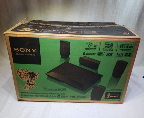 Sony BDV-E2100 3D BD BluRay DVD Player Home Theater System 5.1Ch 1000W ...
