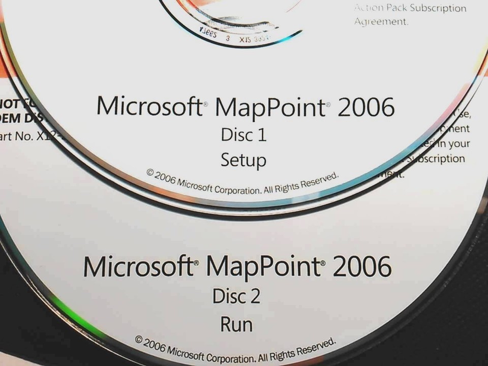 Microsoft MapPoint 2006 Full Version w/ 10 Licenses | eBay