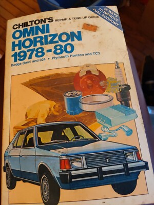Chiltons Repair Manuals Dodge Omni / Plymouth Horizon 1978-80 024 tc3 ...