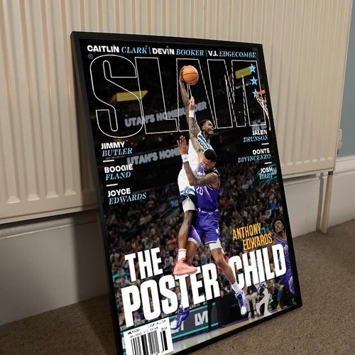 Anthony Edwards Minnesota Timberwolves NBA Slam Poster | eBay