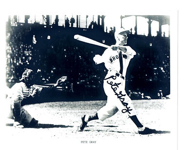 PETE GRAY ST. LOUIS BROWNS 8X10 PHOTO BASEBALL SPORTMANS PARK | eBay