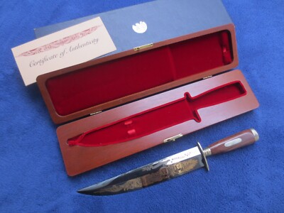 VINTAGE GERMAN MADE JIM BOWIE KNIFE VIDALIA SANDBAR FIGHT DAGGER WITH ...