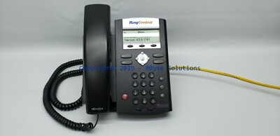 Polycom SoundPoint IP 335 VoIP Phone with Mount, Handset & Cord | eBay