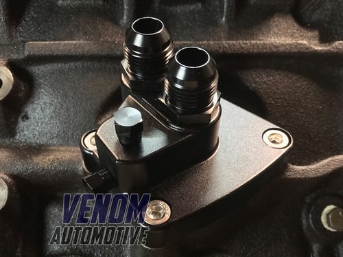 Venom Automotive RB20 / RB25 / RB26 /RB30 -10AN Billet Oil Filter ...