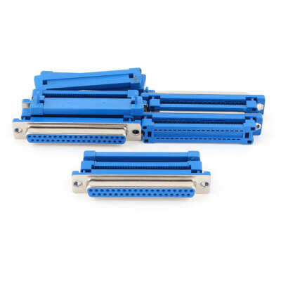 5Pcs Parallel Port D-SUB DB37 Female IDC Flat Ribbon Cable Connector 2 ...