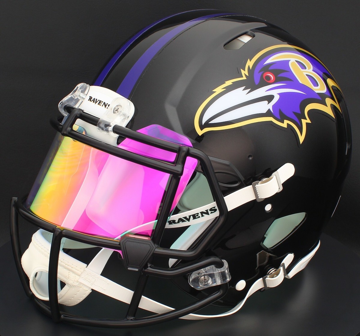 Ravens Football Helmet Green Gridiron The Baltimore Ravens Unveiled