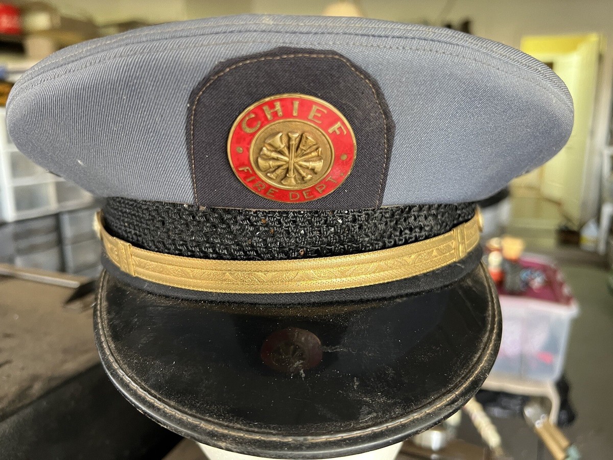 Dress Fire Dept Hat Badges