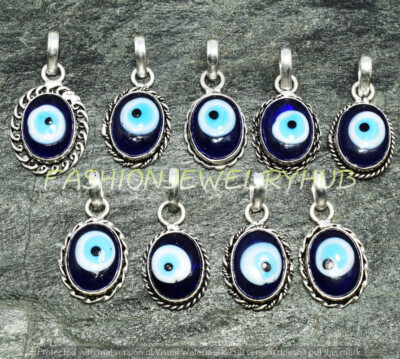 Evil Eye Gemstone Ethnic Handmade 10pcs Pendant Lots For Woman | eBay