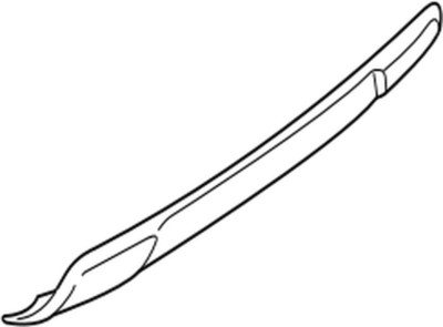 6410C863 Mitsubishi Extension, rr bumper 6410C863, New Genuine OEM Part ...