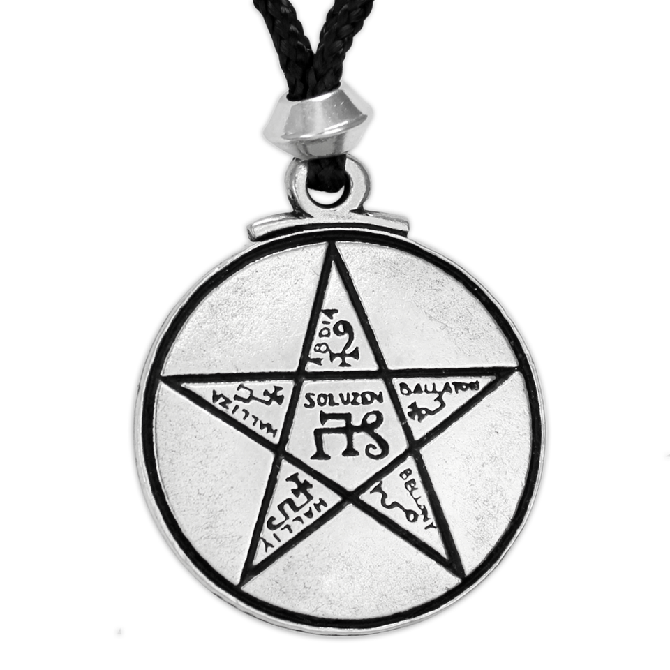 Shield of Solomon Pentacle Pendant Seal Amulet Hermetic kabbalah ...