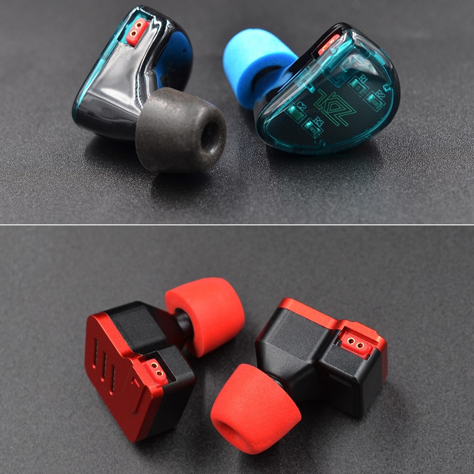 1/2/3 3 Pairs KZ Earphone Ear Pads Noise Isolating Earbuds Headphone ...