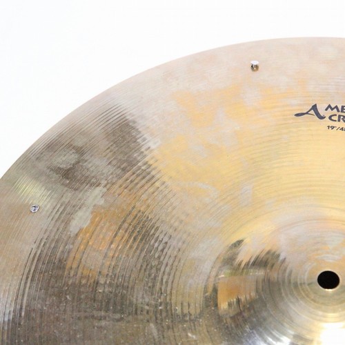 Zildjian A Zildjian Medium Crash 19" Brilliant Rivet Cymbal | eBay