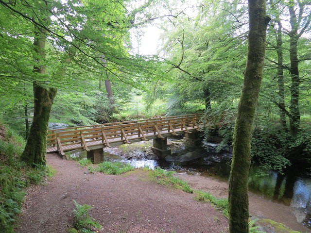 Photo A2 Footbridge over Croe Water Ardgartan c2014 | eBay UK