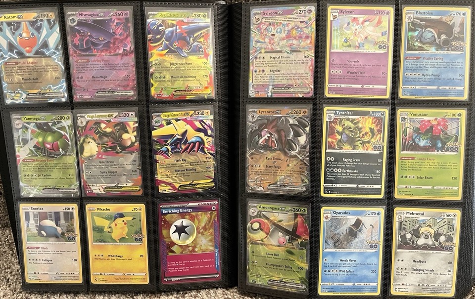 Pokemon Collection Binder Lot + Binder (Full Art EX) NM/Mint - 360 ...