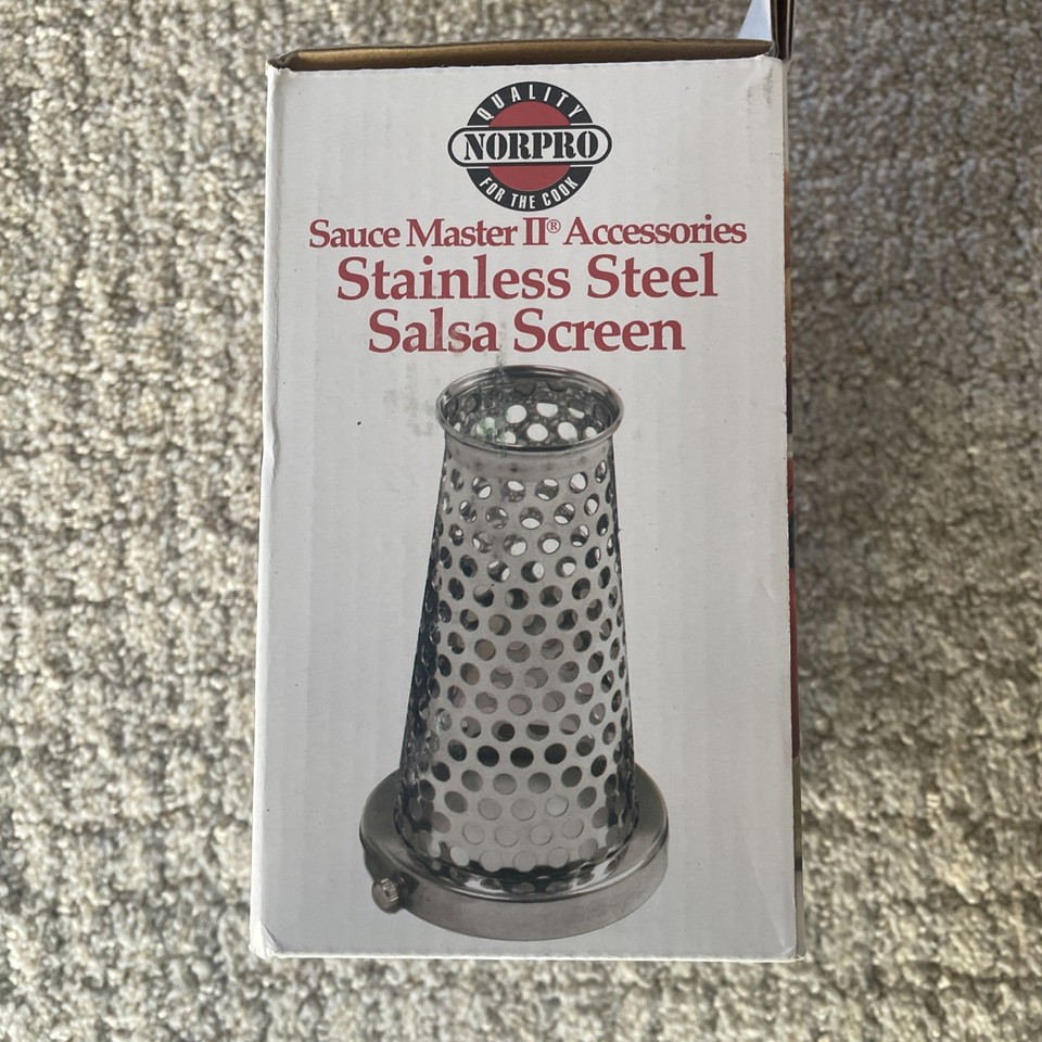 Norpro 1994SS Salsa Screen for 1991 Sauce Master II, Silver | eBay